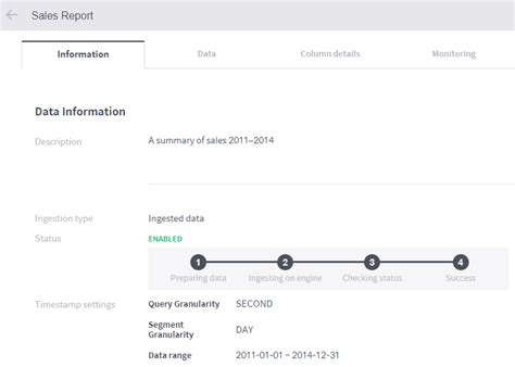 Create A Data Source Metatron User Manual Documentation