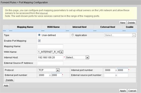 daisy thunder link how to configure port mapping on huawei ont