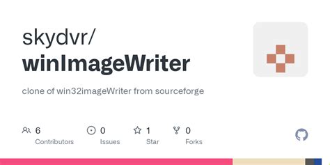 Github Skydvr Winimagewriter Clone Of Win Imagewriter From Sourceforge