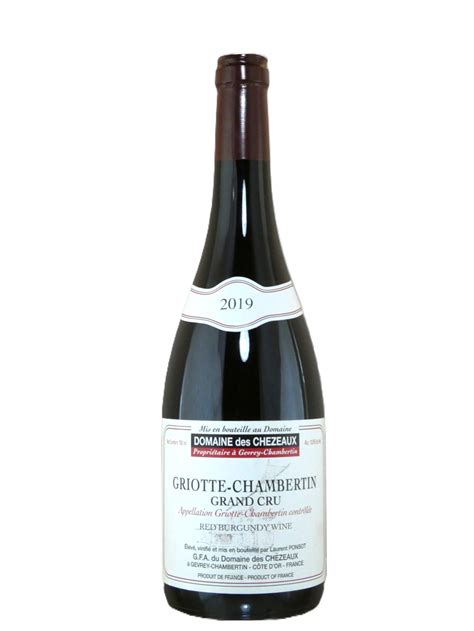 Domaine Des Chezeaux Griotte Chambertin Grand Cru Ponsot 2019 750