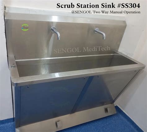 Multi Station Stainless Steel Surgical Scrub Sink Model Namenumber