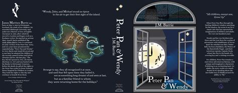 Peter Pan And Wendy Book Cover And Surprise Inside On Behance