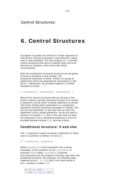 Pdf 6 Control Structures Dokumen Tips