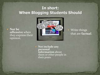 Blogs Rules And Assessment For Education PPTX Blogs Rules And Assessment For Education PPTX