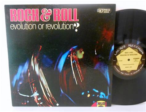 Rock Roll Evolution Or Revolution Vinyl Lp Record Stereo Rock