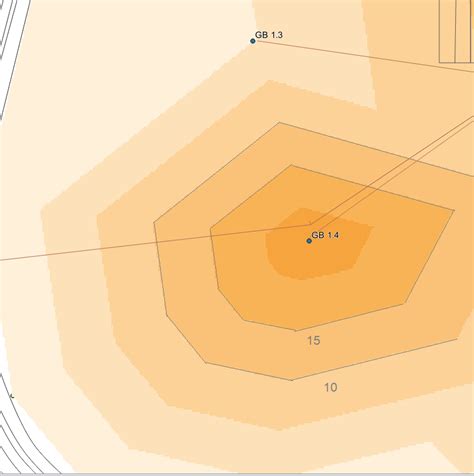 Qgis Labeling Shapes From Interpolation Geographic Information Systems Stack Exchange