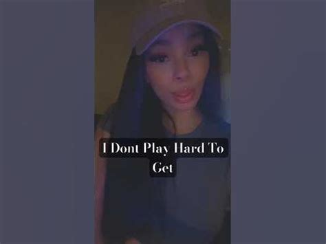 The Reason Why I Don’t Play Hard To Get #relationship - YouTube