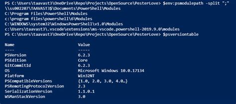 Powershell 623 Installation Removes Path From Envpsmodulepath