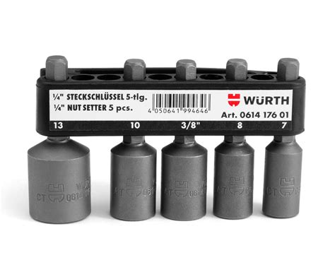 Socket Wrench Insert Set 5 Pieces Shop Wurth Canada