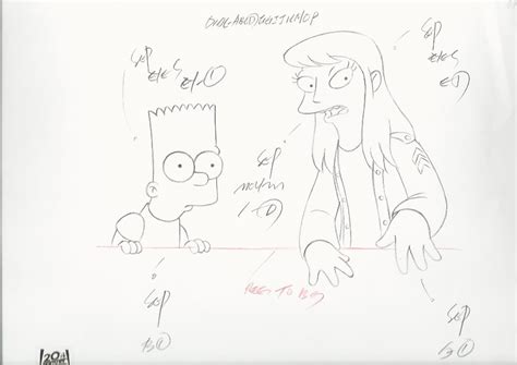 Bart Simpson And Laura Powers