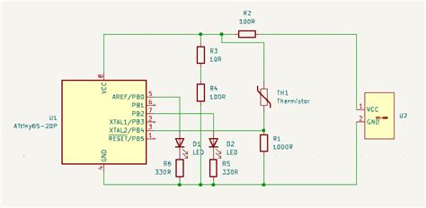A Diy Attiny85 Temperature And Fire Alarm
