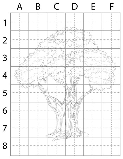 Premium Vector Tree Drawing Page Learn To Draw Tree How To Draw Trees Tree Vector