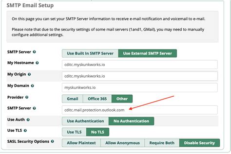 Help With Setting Up Freepbx Smtp To Work With Office 365 System