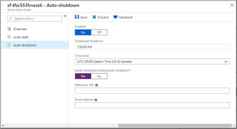 Create A Service Fabric Cluster Environment Azure Devtest Labs