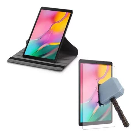Capa Giratória Película Para Tablet Galaxy Tab A 101 T510