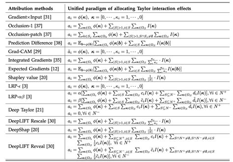 Unifying Fourteen Attribution Methods