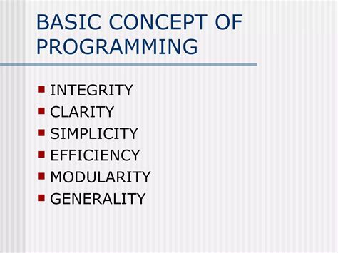Welcome To Class Programming Ppt