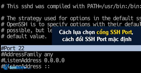 Cách Lựa Chọn Cổng Ssh Port Cách đổi Cổng Ssh Port Mặc đị Cloud