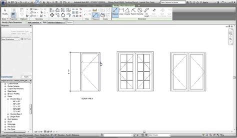 How To Draw Sliding Doors In Floor Plan Revit