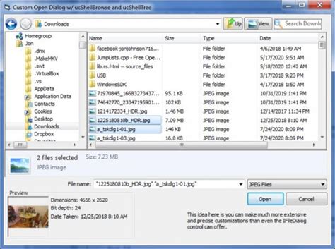 Vb6 Ucshellbrowse A Modern Replacement For Drivefilelist W Extensive Features Page 4 Vbforums