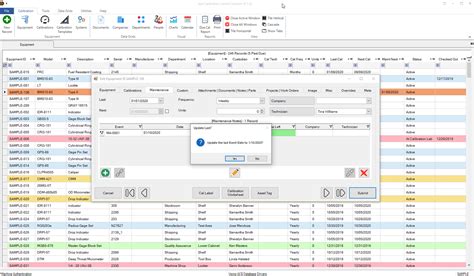 calibration control calibration management software