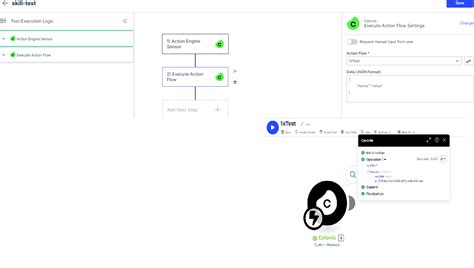 Execute An Action Flow Automatically With A Skill Triggered By New Data