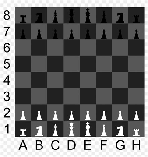 2d Chess Set Chess Board Rows And Columns Hd Png Download 2373x2400 1422805 Pngfind