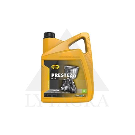ALYVA KROON-OIL PRESTEZA MSP 5W-30 5L | LYTAGRA