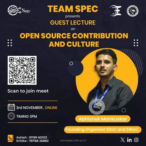 Spec Nith On Linkedin Opensource Techtalk Ssoc Swoc