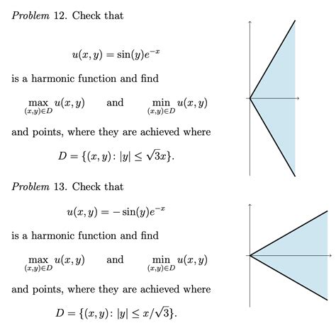 Solved Problem Check That U X Y Sin Y Ex Is A Harmonic Chegg