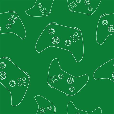 Premium Vector Game Controllers Seamless Pattern Wallpaper In Outline Doodle Flat Style