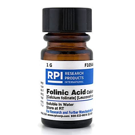 Rpi Folinic Acid Calcium Salt [calcium Folinate] [leucovorin Calcium]