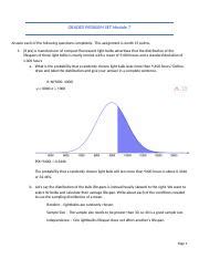 Graded Problem Set Module Docx GRADED PROBLEM SET Module Answer Each Of The Following