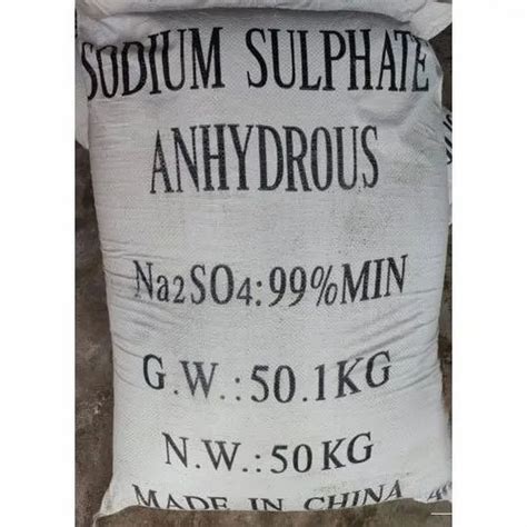 Sodium Sulphate Anhydrous At Kilogram Na So In Chennai Id