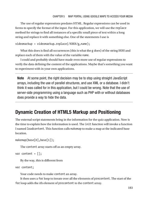 HTML5 And JavaScript Projects Build On Your Basic Knowledge Of HTML5 And JavaScript To Create