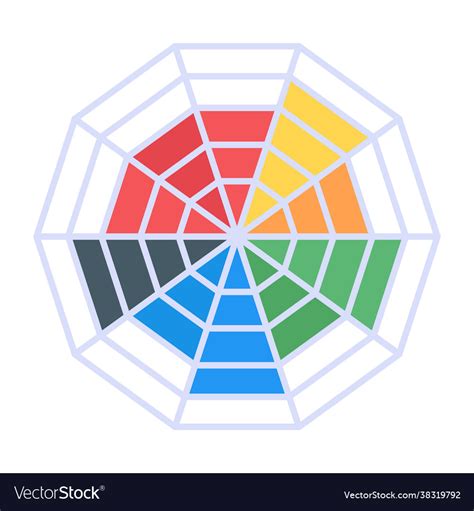 Cobweb Graph Royalty Free Vector Image Vectorstock