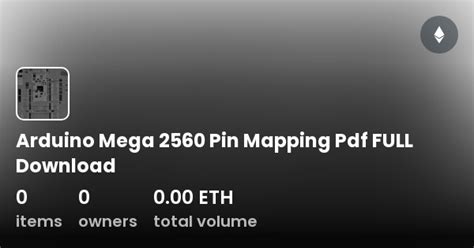 Arduino Mega 2560 Pin Mapping Pdf Full Download Collection Opensea