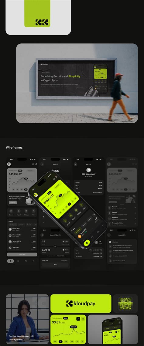 Kloudpay Crypto Blockchain Mobile App Ui Ux 8 Images Behance