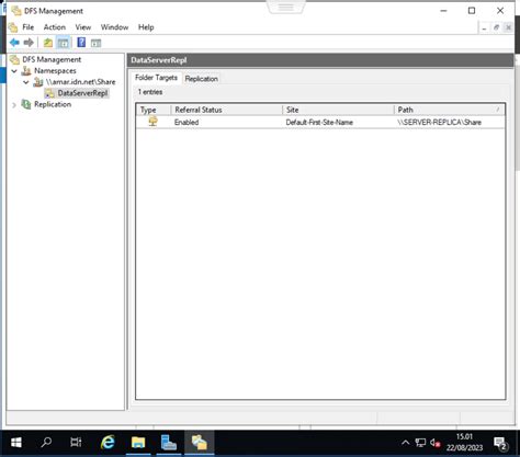 Dfs Namespace Dan Replication Windows Server 2019 Idnid