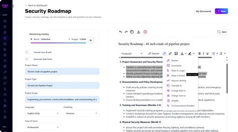 Security Roadmap Generator Strengthen Your Strategies
