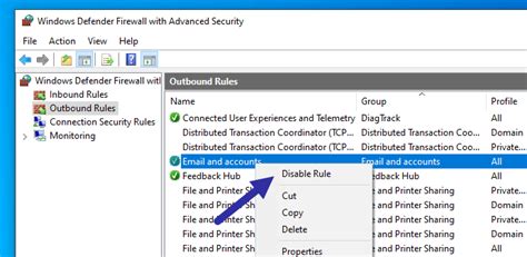 Steps To Block All Outgoing Connections In Windows Firewall