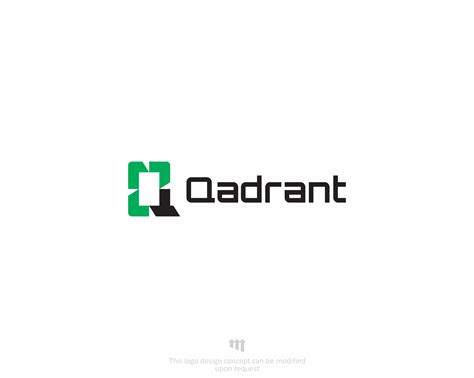 Logo Design For Qadrant With And Without R Registered Trademark