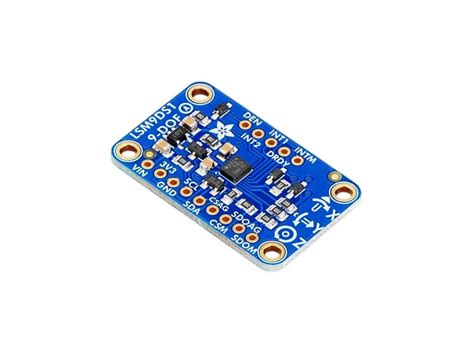 Adafruit Pid 3387 9 Dof Accel Mag Gyro Temp Breakout Board Lsm9ds1 Electronics