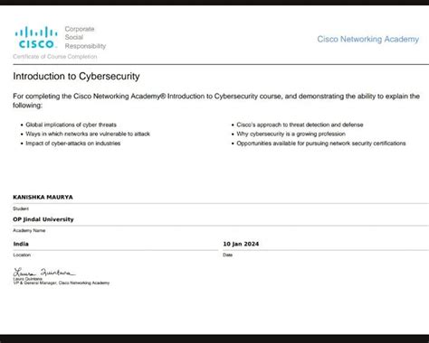 Cisconetworkingacademy Cybersecurity Kanishka Maurya