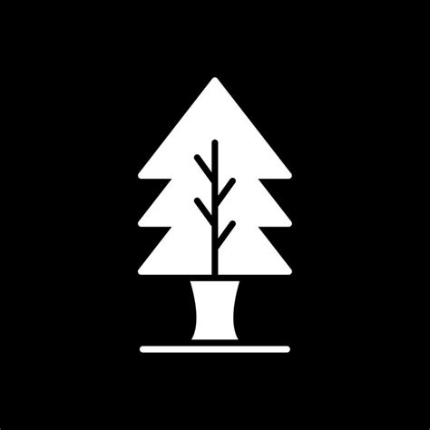 Tree Glyph Inverted Icon Design 43953756 Vector Art At Vecteezy
