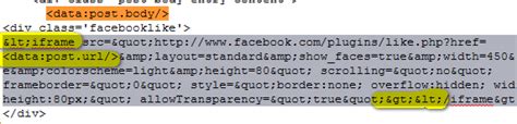 How To Adding Facebook Like Button On Blogger S Each Post Blog Tipster
