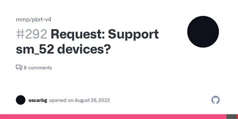 Request Support Sm Devices Issue Mmp Pbrt V GitHub