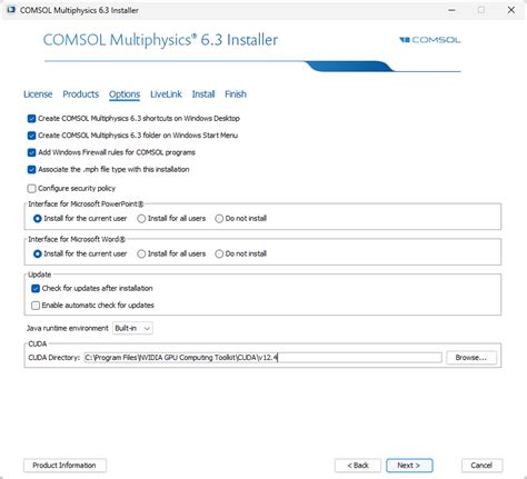 Setting Up Gpu Accelerated Computing Within Comsol Multiphysics®