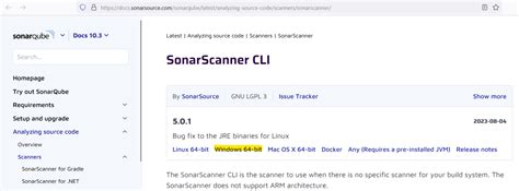 How To Run Sonarscanner Cli From The Zip File