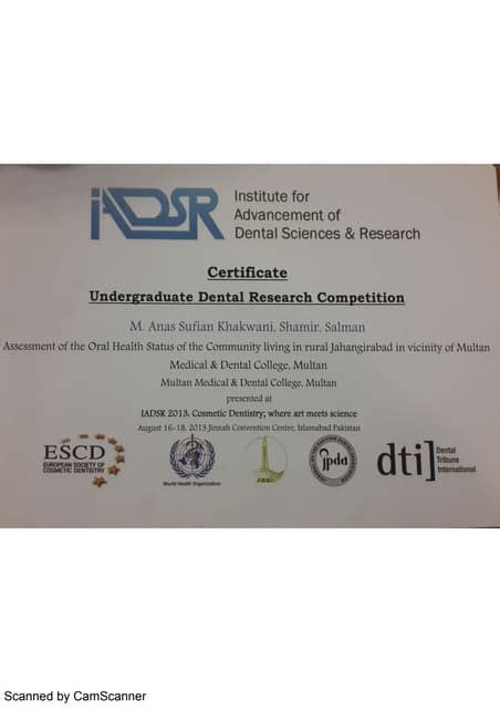 Research Certificate Pdf